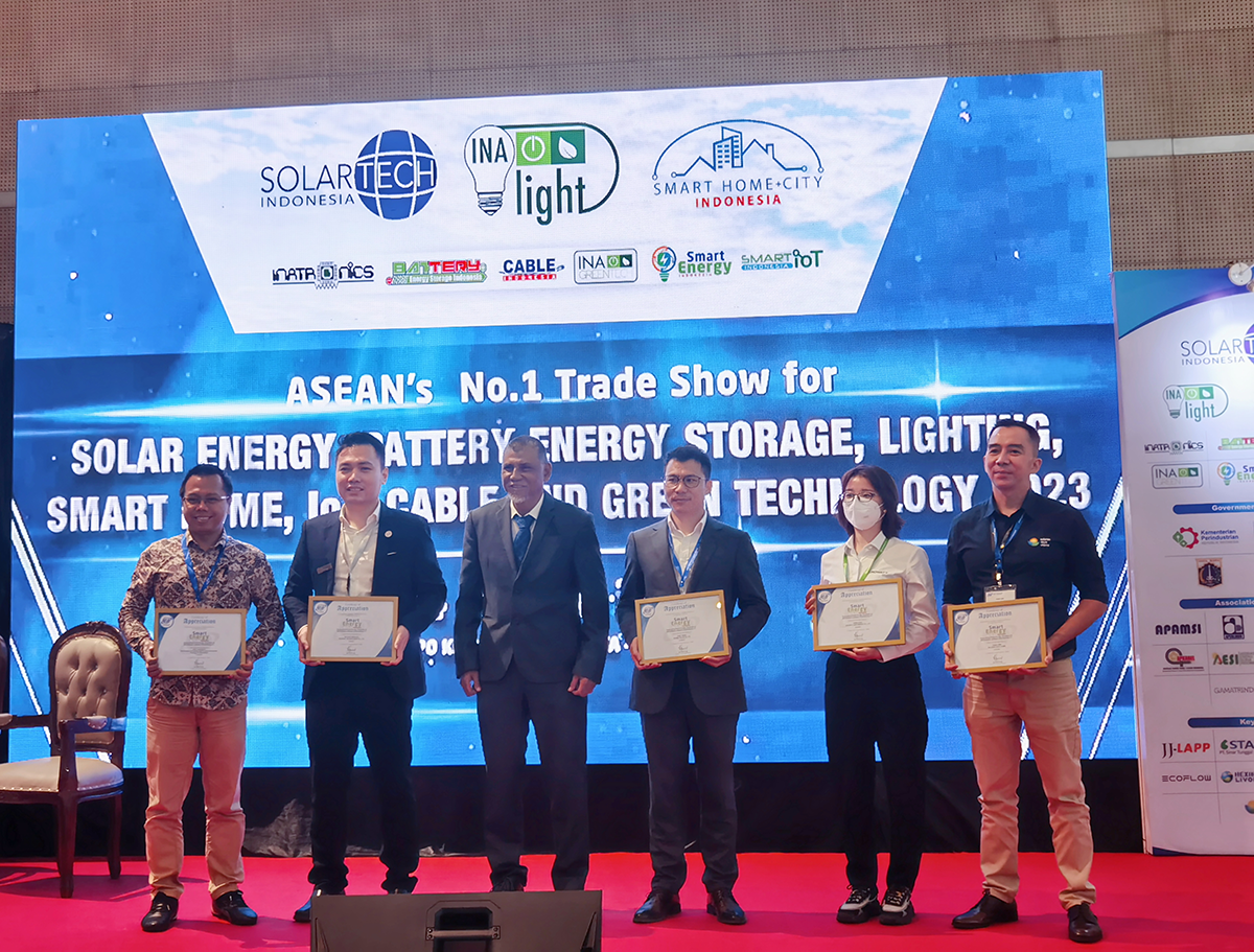 RonmaSolar Showcase its Products in SolarTech Indonesia 2023